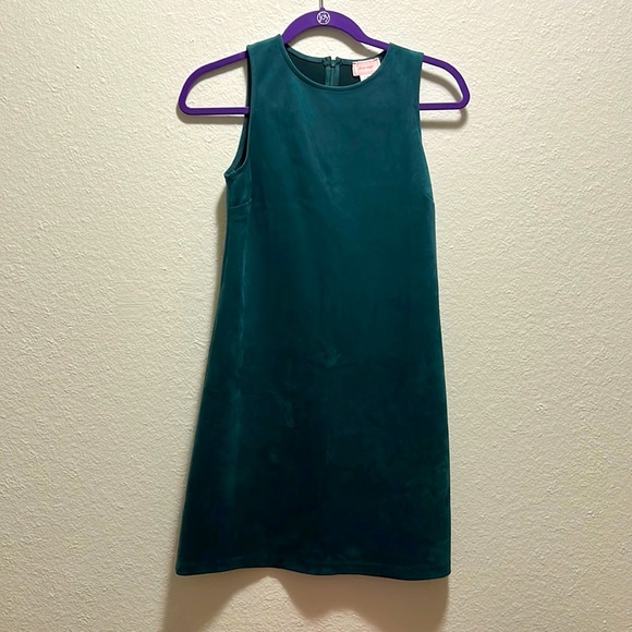 Dresses | Emerald Green Mini Sleeve Less Dress | Poshmark